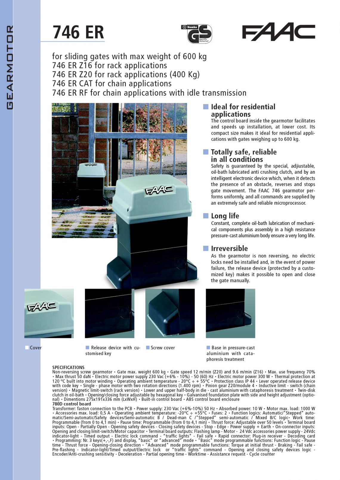 FAAC 746 ER – A R Link Pte Ltd